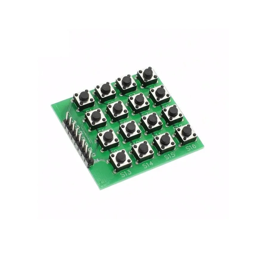 Buy 4x4 Matrix Keypad Module 16 Key Button - SunRobotics