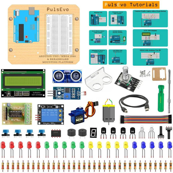 Buy Arduino Uno Beginner Kit - Best Seller Arduino Kit at SunRobotics