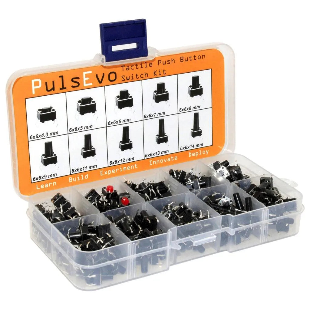 Buy PulsEvo Tactile Push Button Kit (200pcs) - SunRobotics